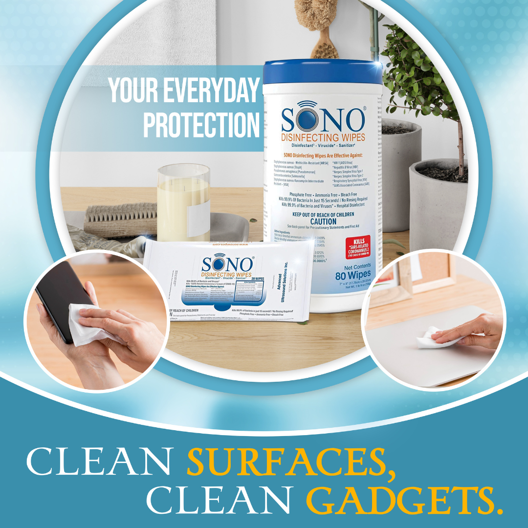 SONO Disinfecting Wipes Family Bundle - Complete Cleaning Solution by SONO Wipes
